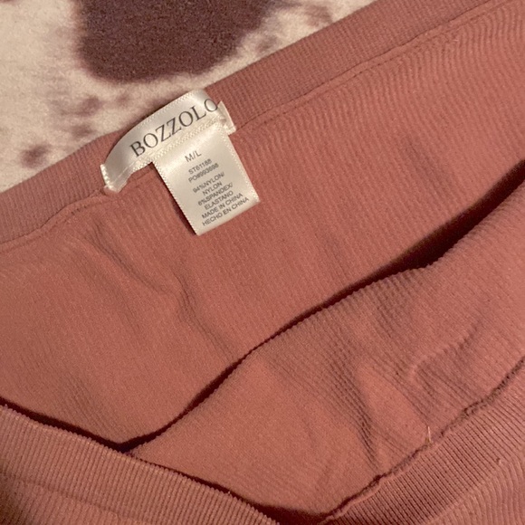 Bozzolo | Tops | Bozzolo Burnt Orange Tube Top Fits Ml | Poshmark